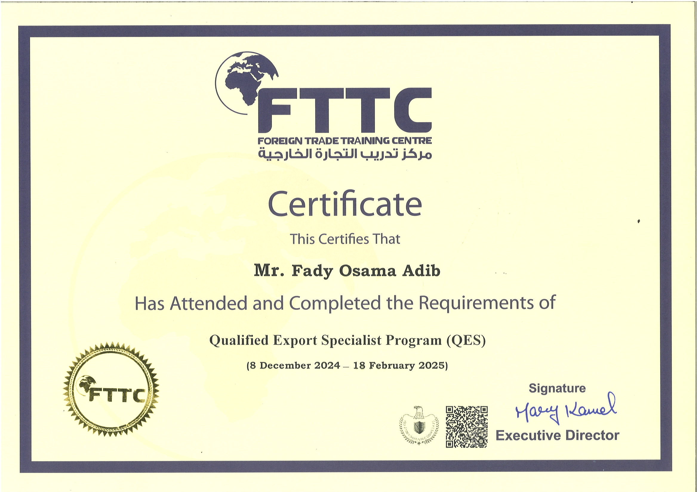 FTTC - Fady Osama Adib